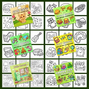 3000+ Coloring Pages Bundle, Coloring Book Mega Pack, Girl Moments ...