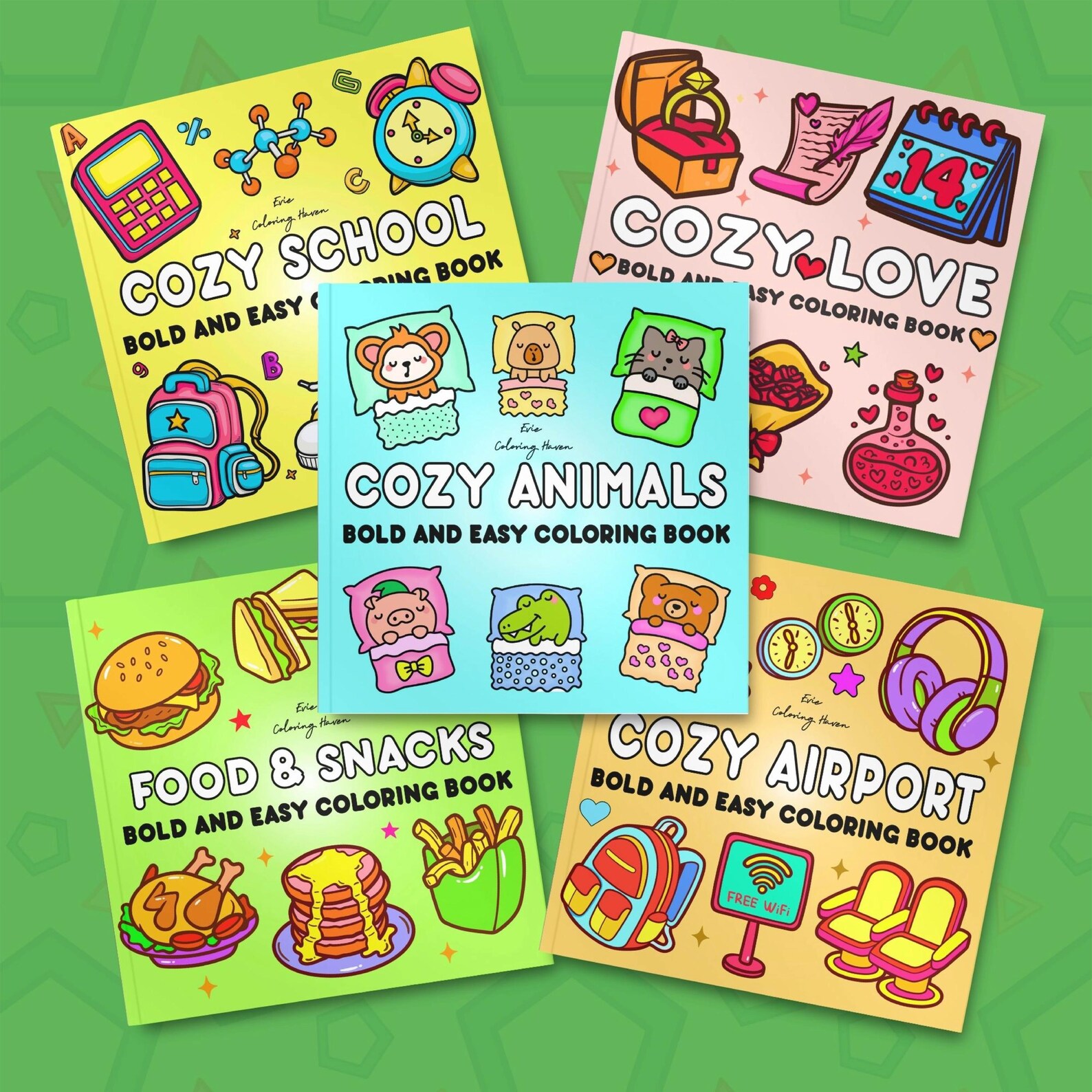 3000+ Coloring Pages Bundle, Coloring Book Mega Pack, Girl Moments ...