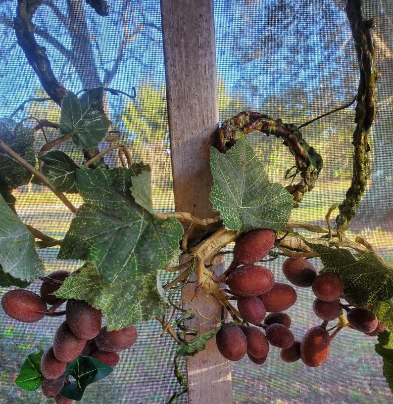 Authentic Vintage Grapevine Wreath - Etsy