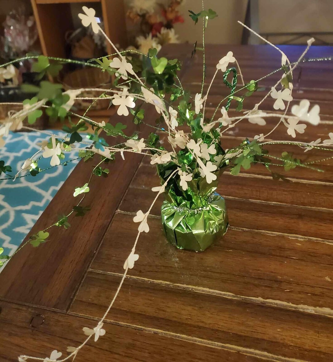 Shamrock Artificial Arrangement - Etsy