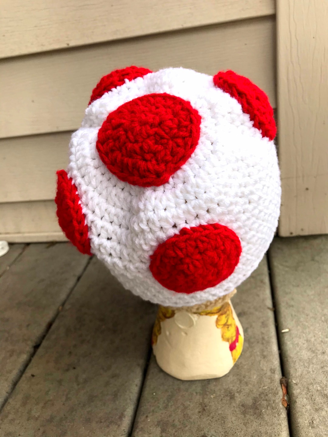 Toad Mario Mushroom Hat, Mario Cosplay, Mushroom, Super Mushroom ...