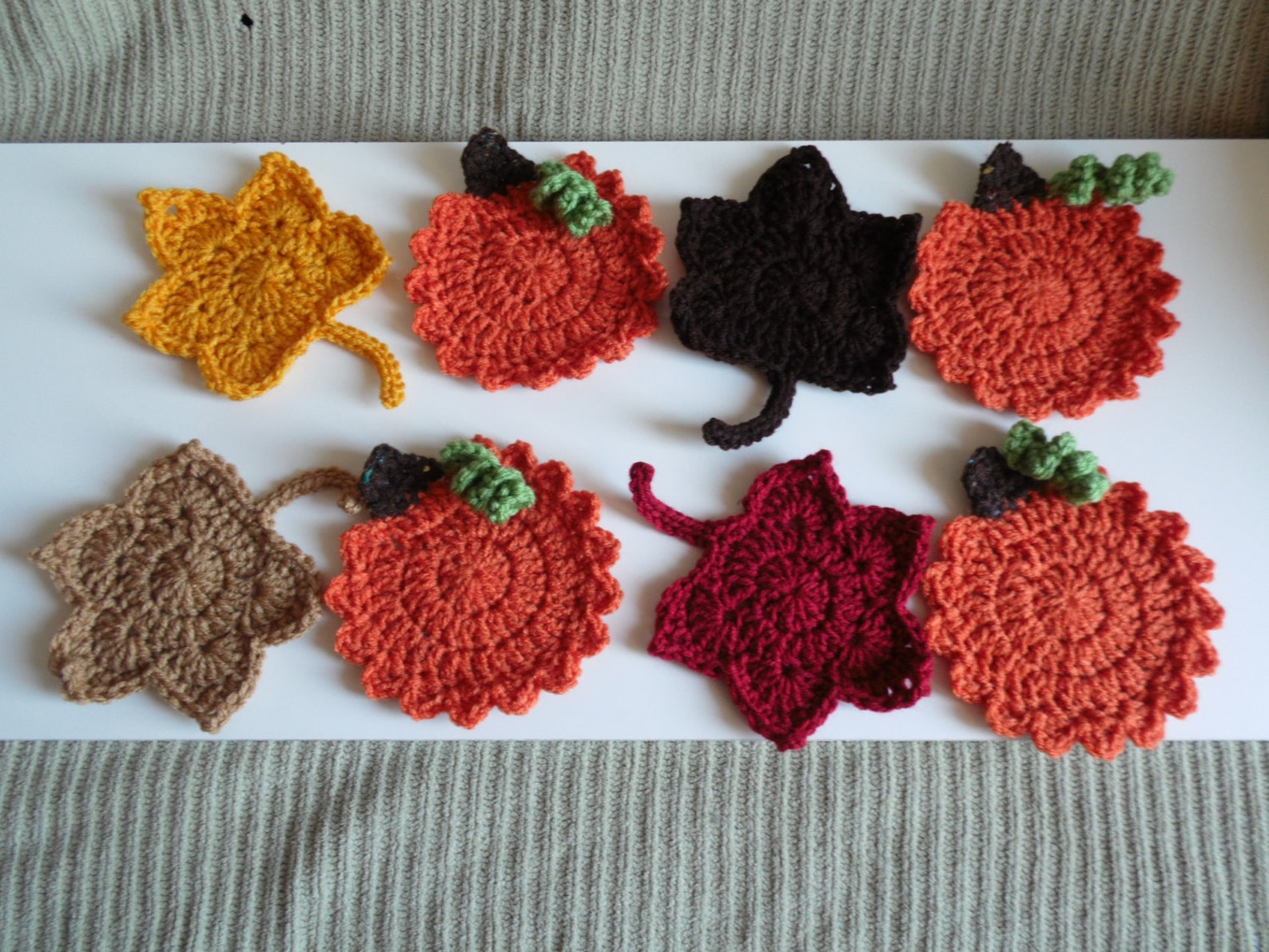 Fall Leaves Coasters Thanksgiving Table Decor Fall Home - Etsy