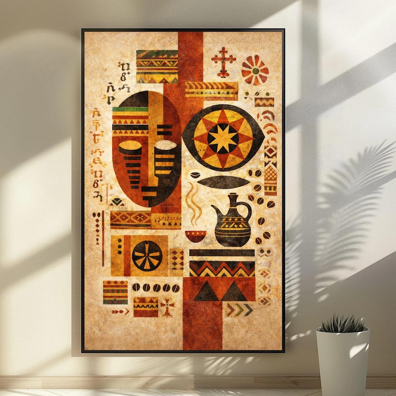 Ethiopian Tribal Mask - Etsy