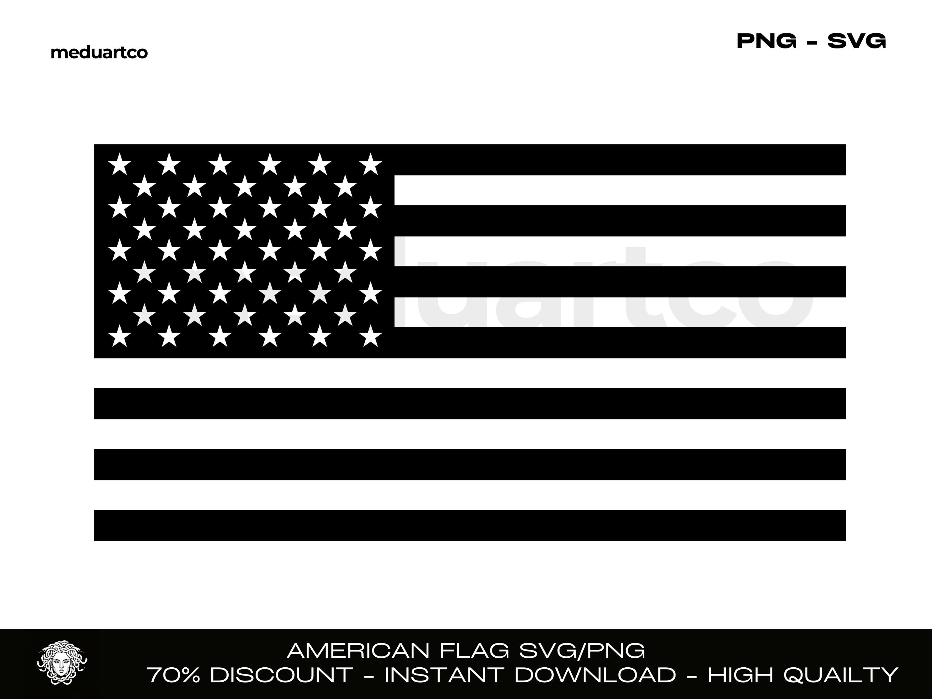 American Flag Silhouette, July 4th Svg, Happy Independence Day ...