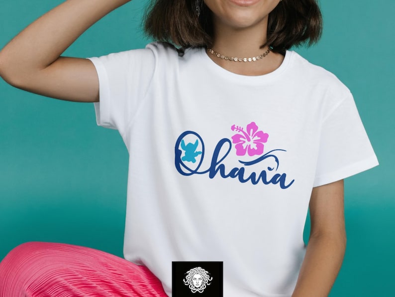 Ohana Svg, Ohana Means Family Svg,hibiscus Flower Svg, Ohana Svg Cut ...