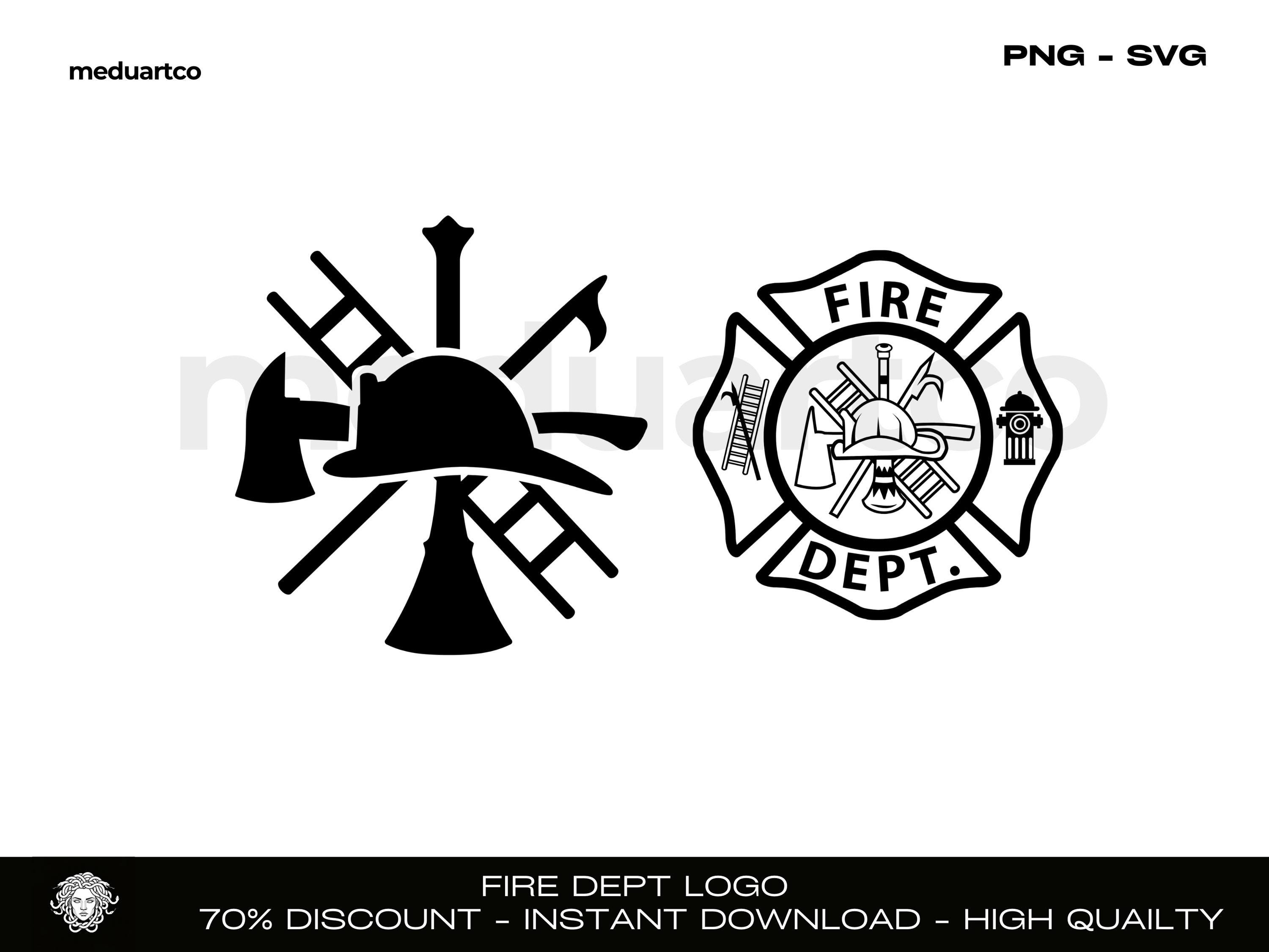 Fire Dept Svg Download, Firefighter Svg, Fireman Svg, Fire Department ...