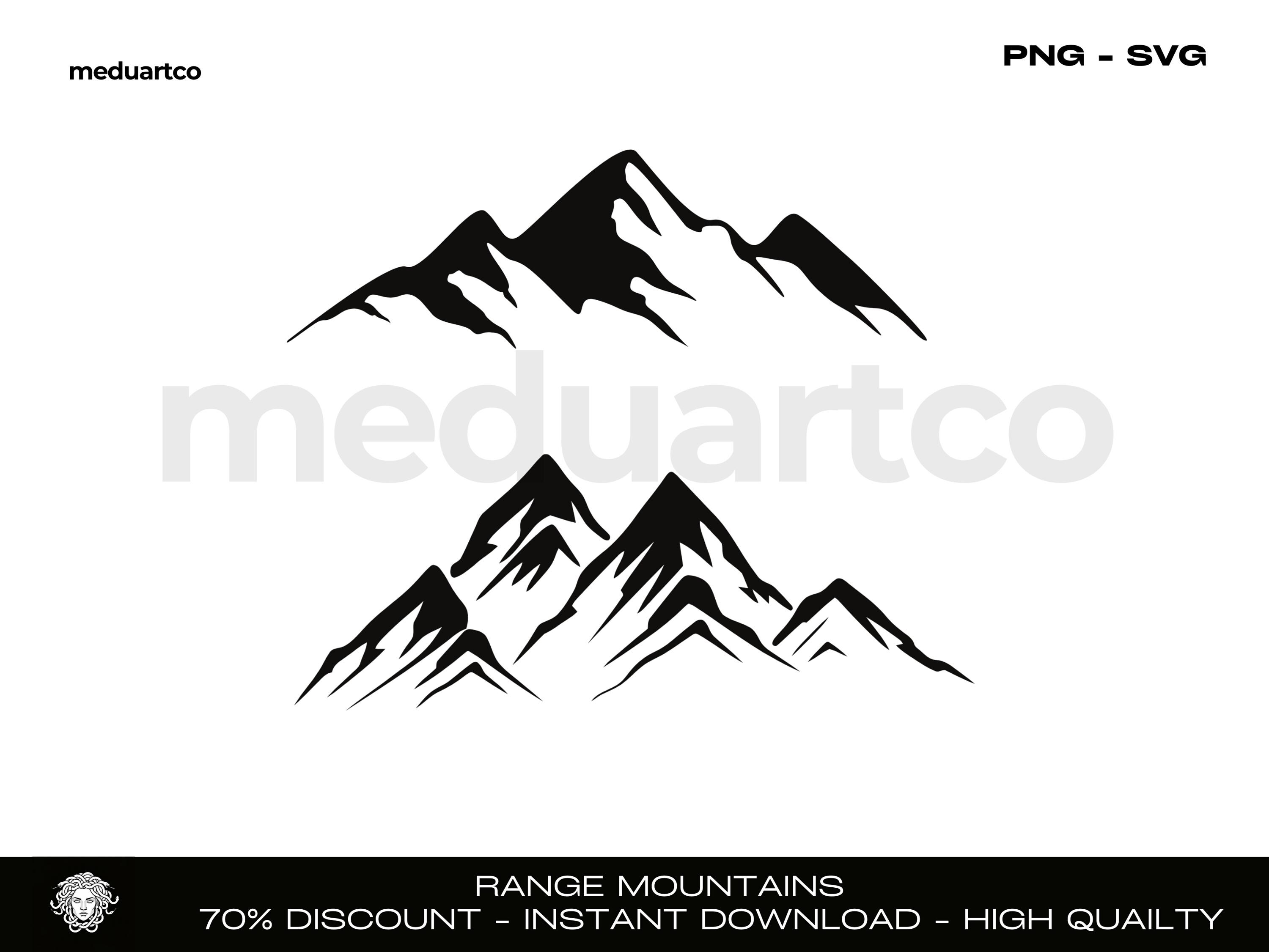Range Mountains SVG, Range Nature Mountains Svg, Mountains SVG Files ...