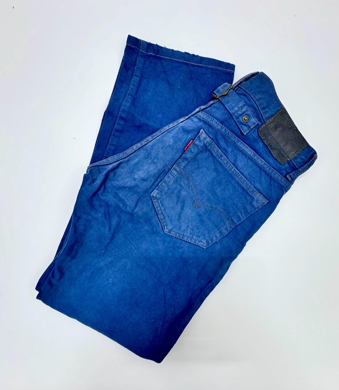 Levi's Vintage Clothing LVC 501 Buckle Back Indigo Dyed - Etsy