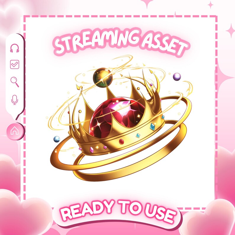 Crown Channel Point | Twitch Streamer Reward Icon | Digital Download - Etsy