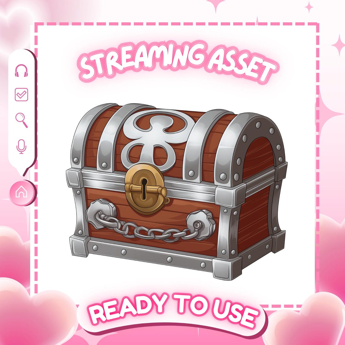 Treasure Chest Twitch Channel Points | Stream Reward Icons Set - Etsy