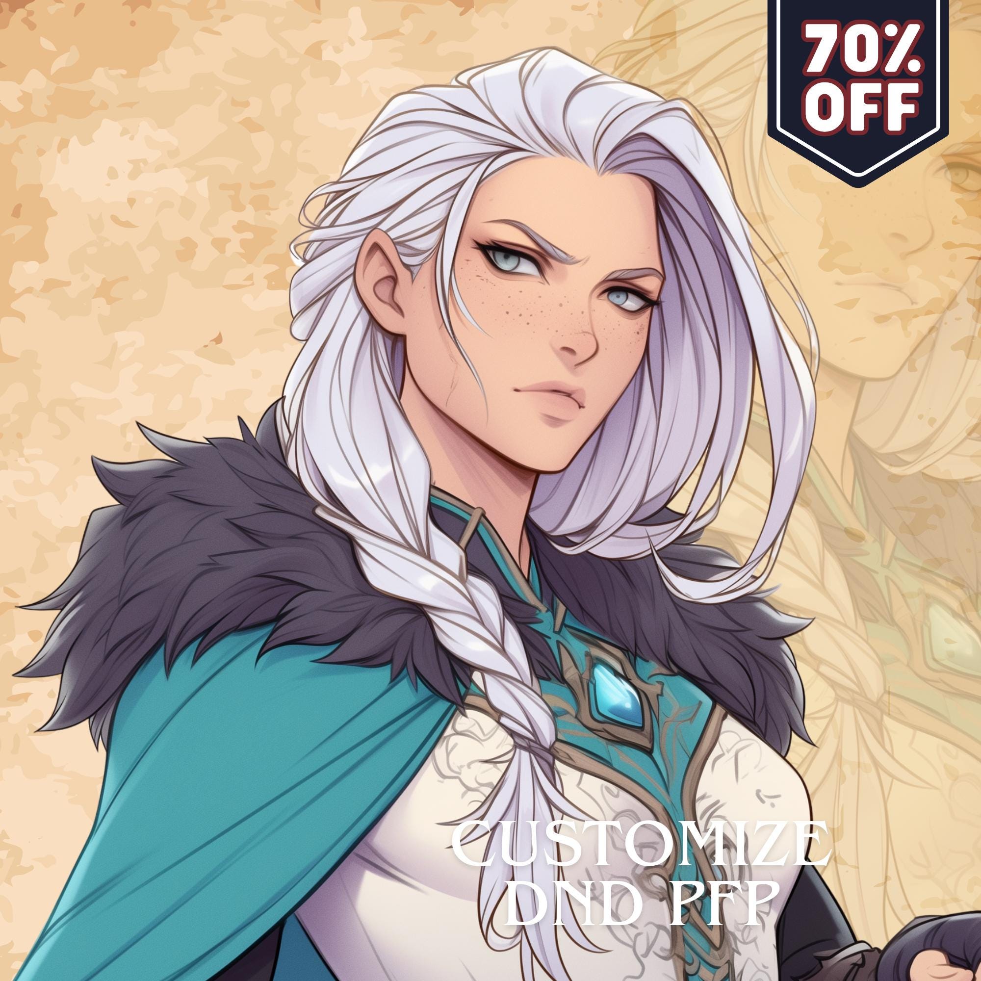 Custom DND Character Dungeons and Dragons Art Illustration Fantasy ...