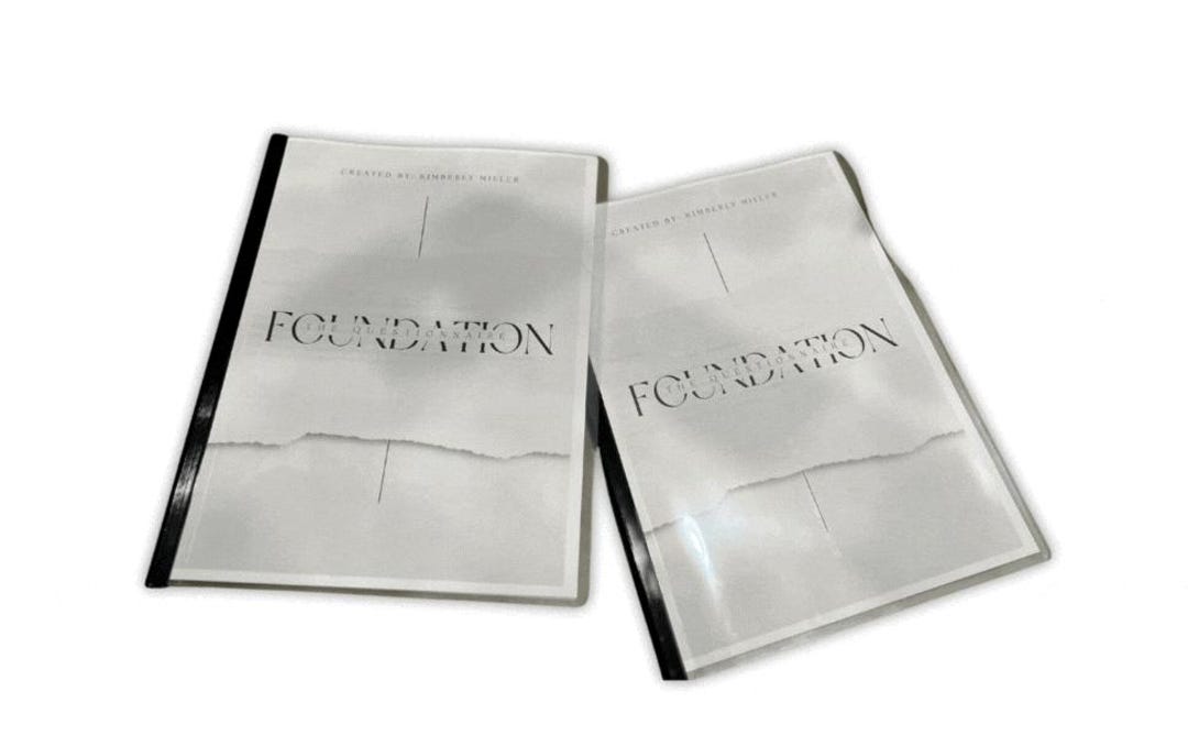 The Foundation Questionnaire (hard Copy 2 Booklets) - Etsy