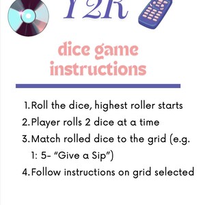 Y2K Theme Birthday Party Game - Etsy