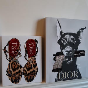 Dior Dog Rhinestone Art Kit - Etsy