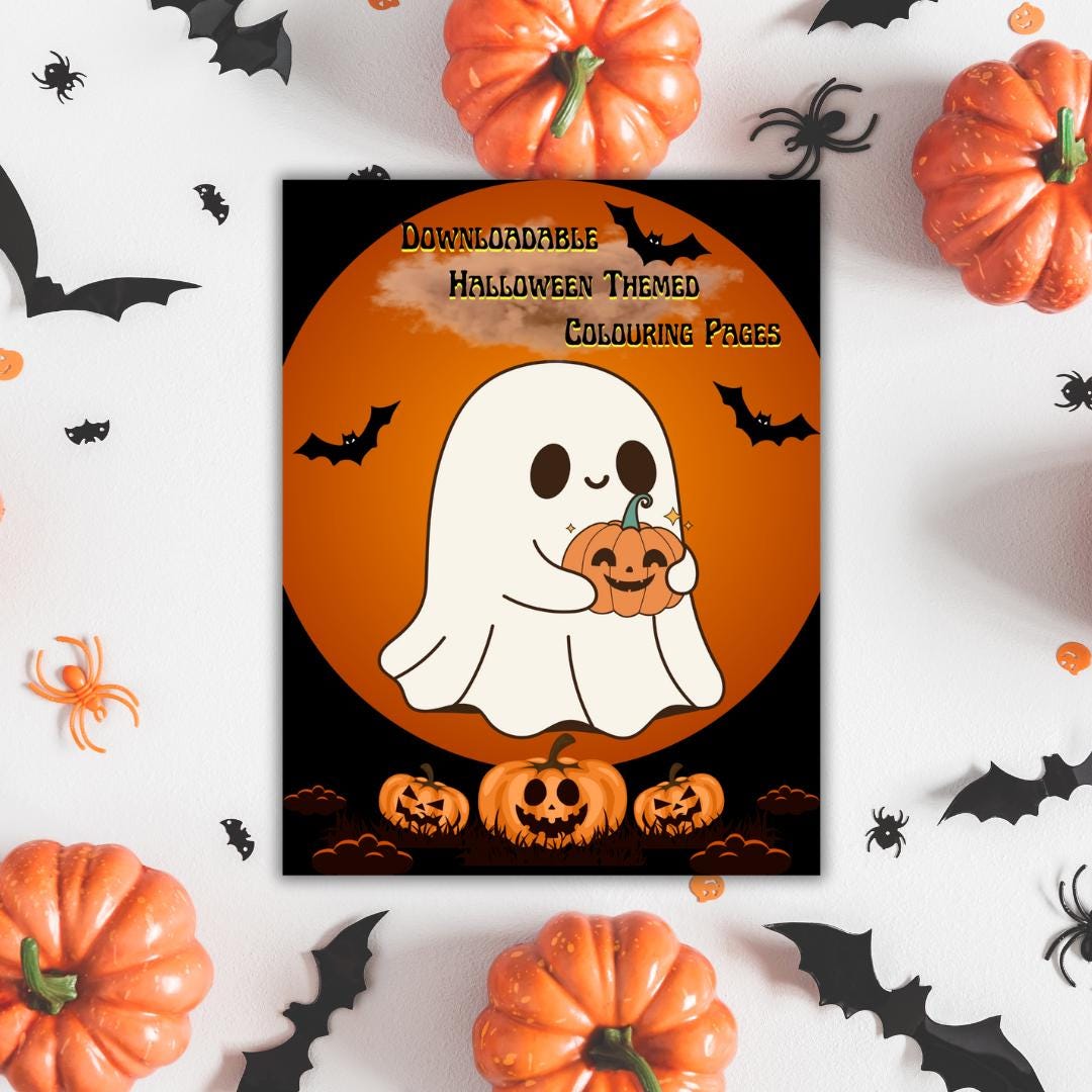 Halloween Coloring Pages 10 Pages Printable Halloween Activity for Kids ...