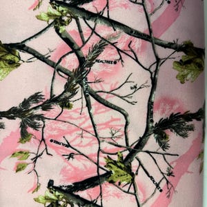 Real Tree Fabric, Pink Camo, Girls Fabric, Large Print Camo, Hunting ...