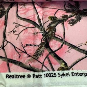 Real Tree Fabric, Pink Camo, Girls Fabric, Large Print Camo, Hunting ...