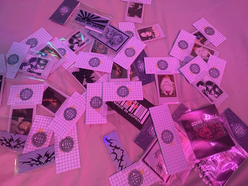 Sailor Moon Peace Sign Anime Polaroid Sticker Glossy Waterproof Manga ...