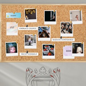Collage Vision Board Kit 2025 Vision Board Printables Fully ...