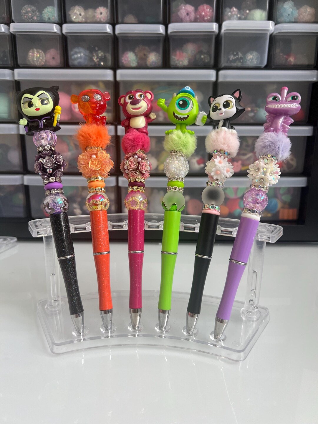 Beaded Pens | Doorable Pens | Custom Gifts - Etsy