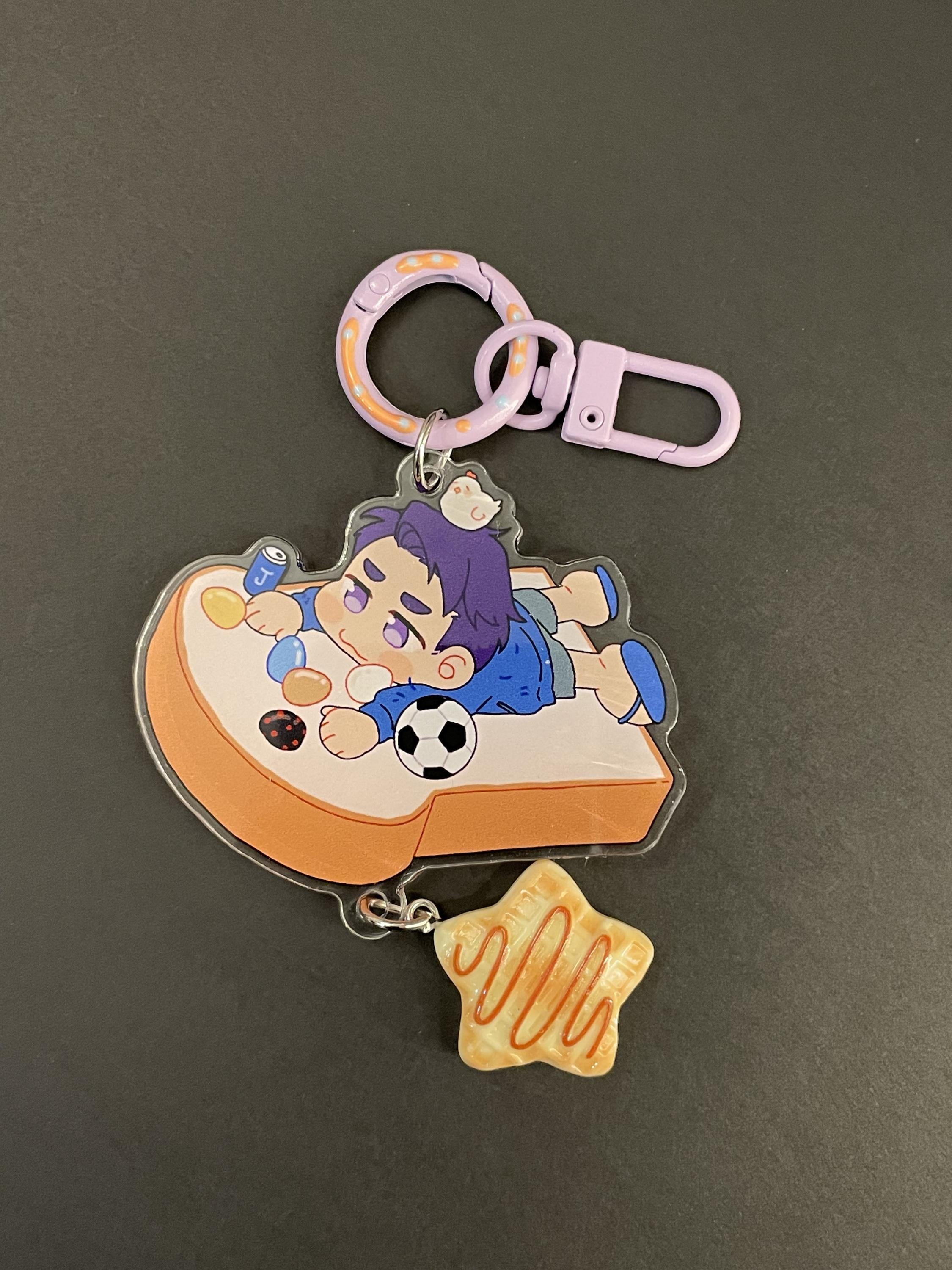 Stardew Valley, Shane Acrylic Keychain Figure, Bread Series - Etsy
