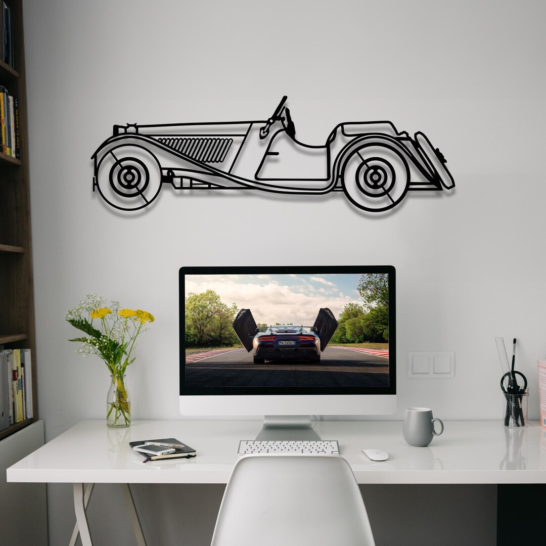 Modern Classic Car Metal Wall Art, Modern Classic Car Metal Wall Art ...