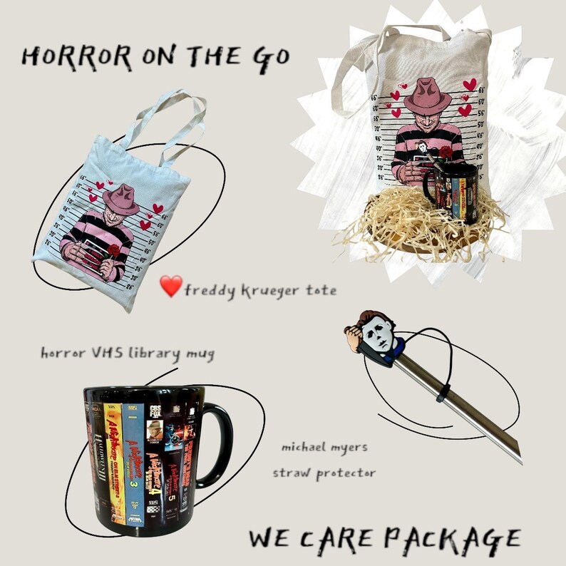 Horror Lover Care Package, "horror on the Go" - Etsy