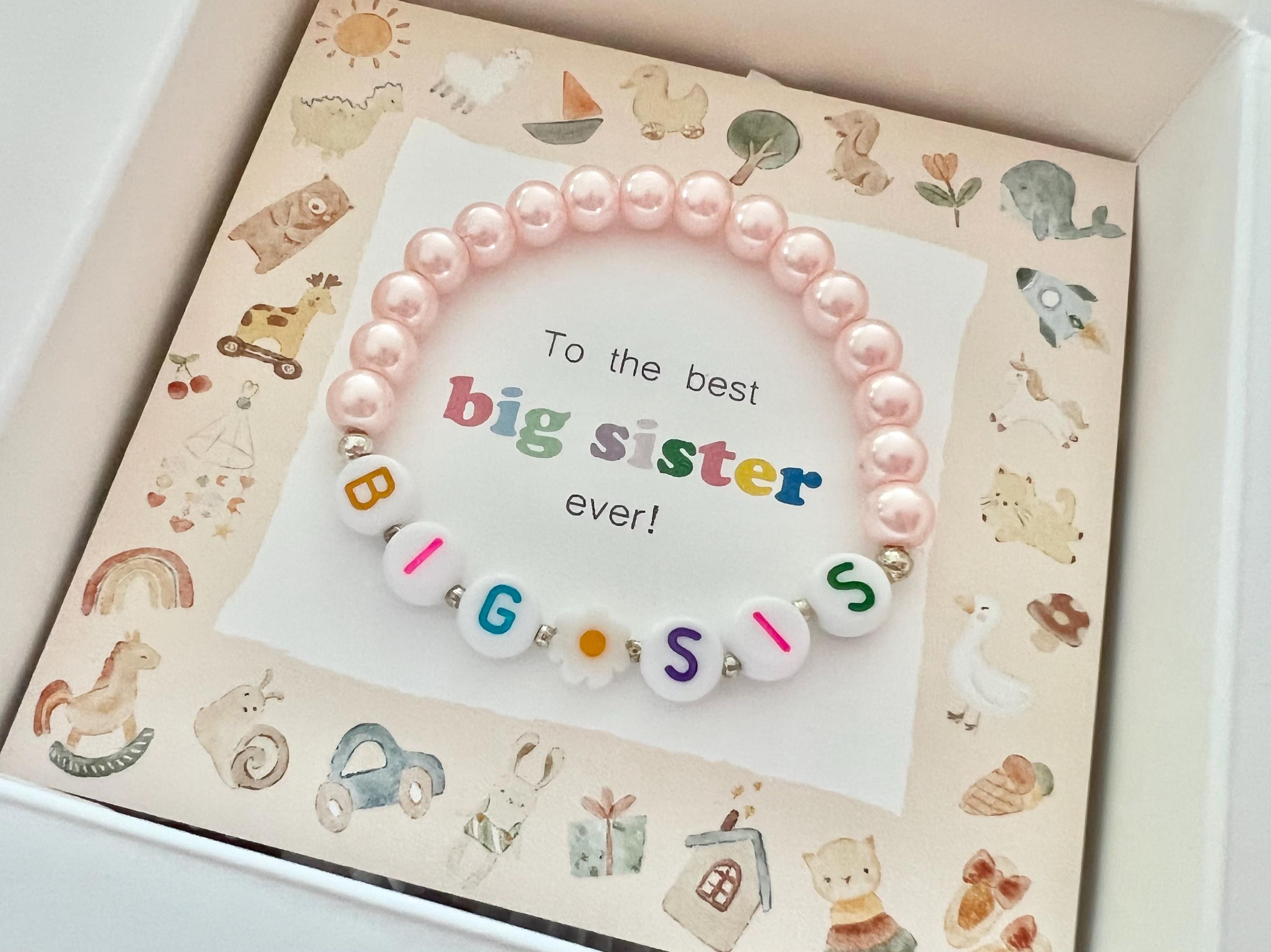 Big Sister Gift From New Baby Big Sister Bracelet Big Sister Gift Ideas ...