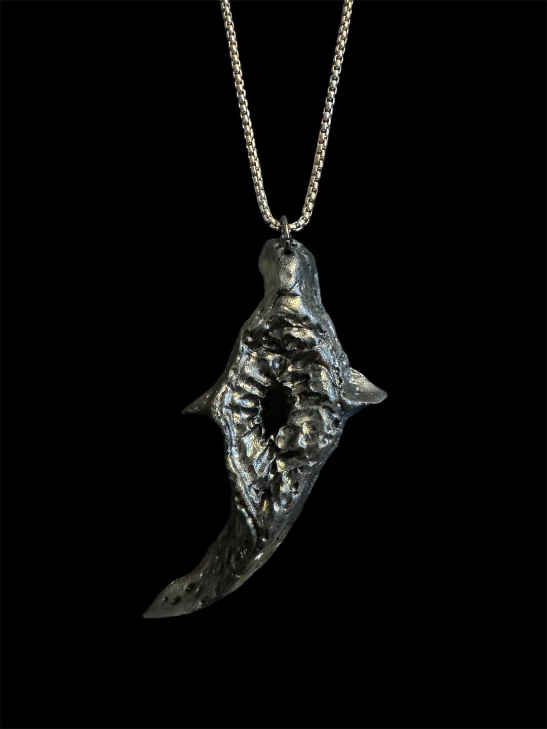 Grunge Goth Punk Emo Talisman Evil Eye Necklace, Cyber Jewelry, Alt ...