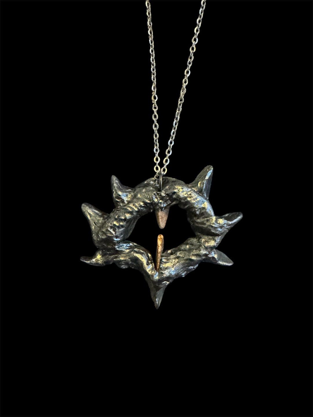 Grunge Goth Punk Emo Talisman Evil Eye Necklace, Cyber Jewelry, Alt ...