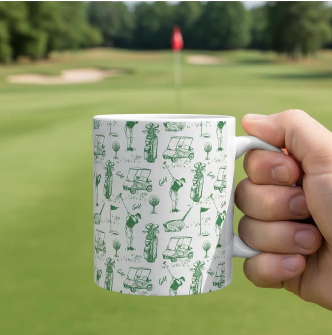 Golf-themed Mug, Ideal Gift for Golf Lovers Sports Enthusiasts Coffee ...
