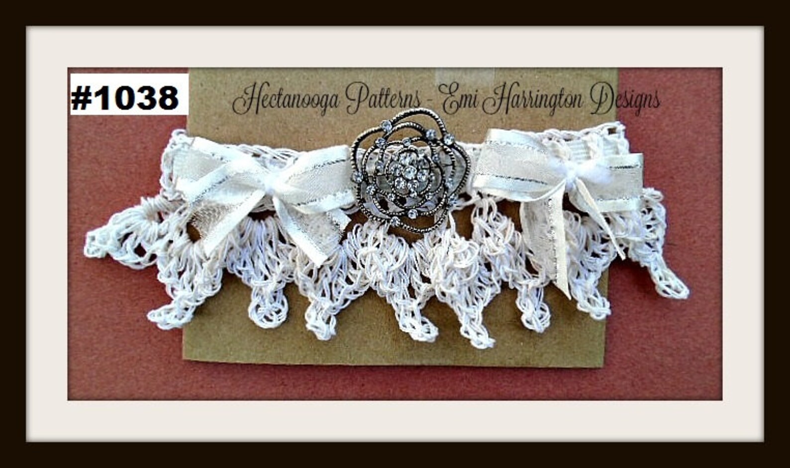 BRIDAL GARTER, Crochet PATTERN, Diy, Make Any Size, Easy Pattern ...