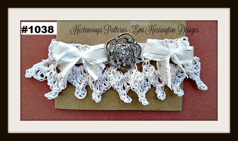 BRIDAL GARTER, Crochet PATTERN, Diy, Make Any Size, Easy Pattern ...