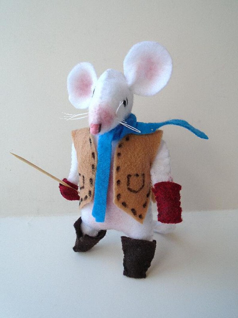 Pdf Sewing Pattern Felt Mouse Miniatures Soft Sculpture - Etsy