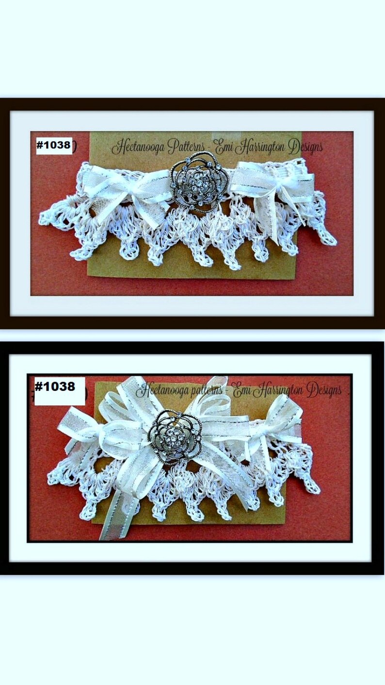 BRIDAL GARTER, Crochet PATTERN, Diy, Make Any Size, Easy Pattern ...