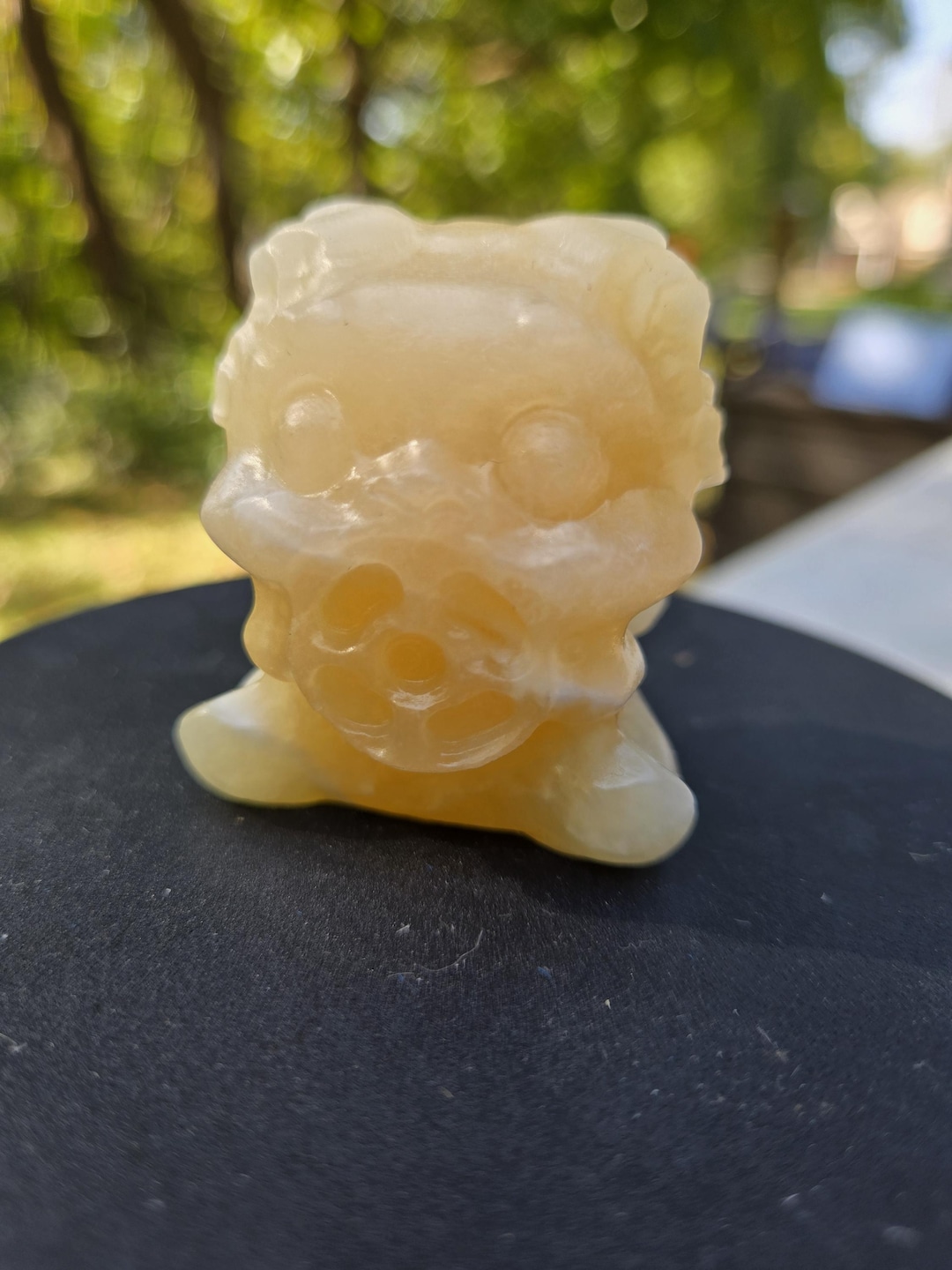Honey Calcite Baby Pixiu, Crystal Carving - Etsy