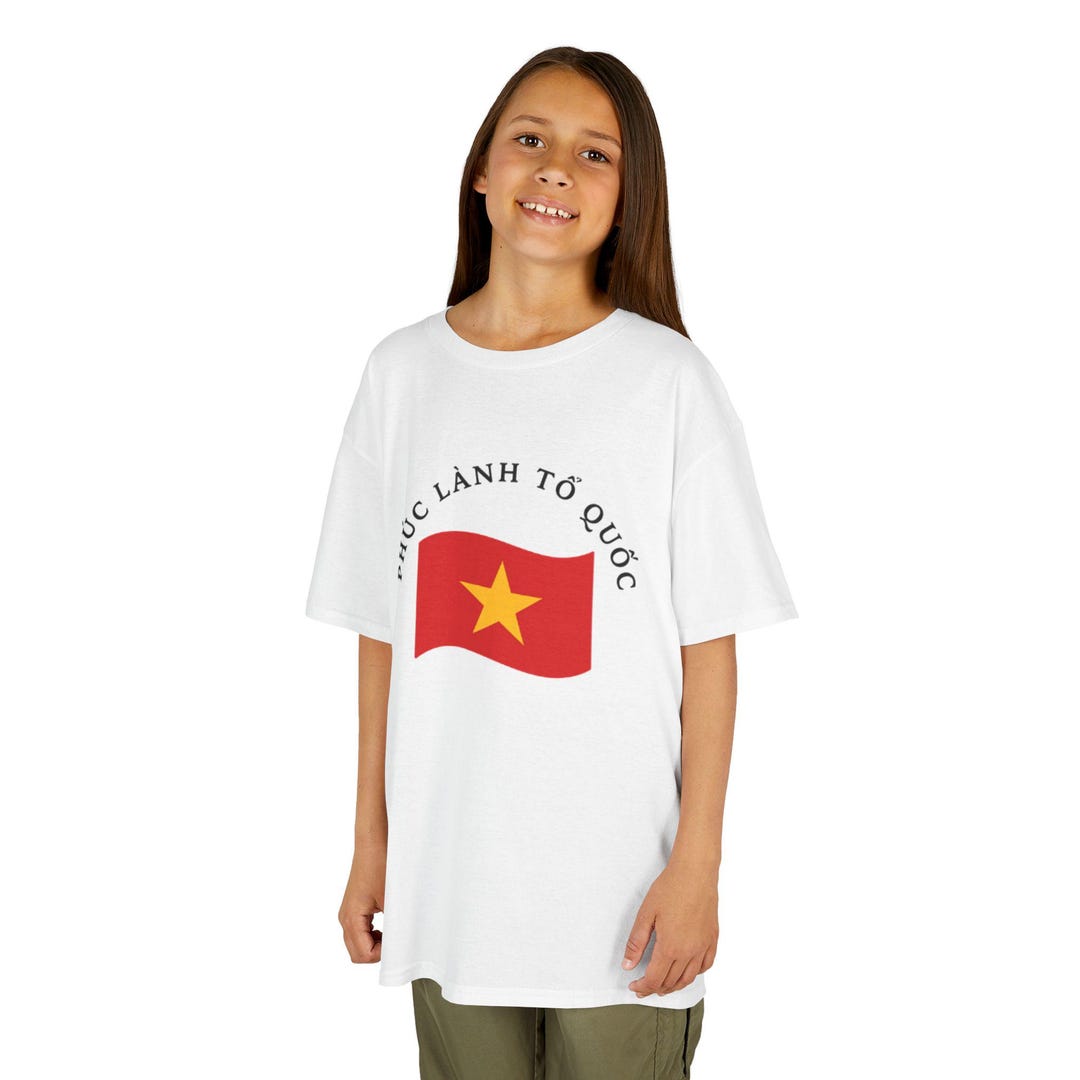 Phuc Lanh to Quoc T-shirt | Vietnamese Flag Pride Streetwear | Heritage ...