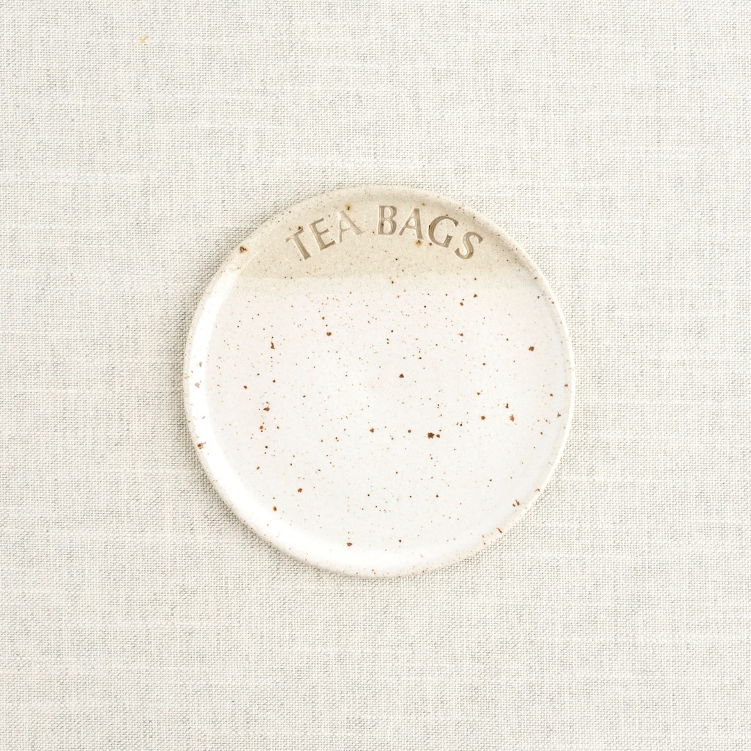 Tea Bag Tray | Teabag Holder | the Village Pottery - Etsy UK