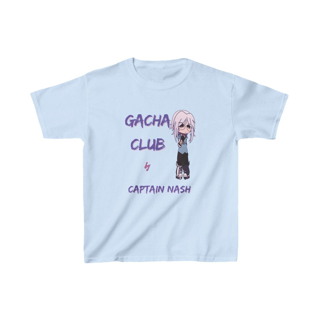 Gacha Club Kids T-shirt Cute Kawaii Anime Gaming Tee Gacha Merchandise ...