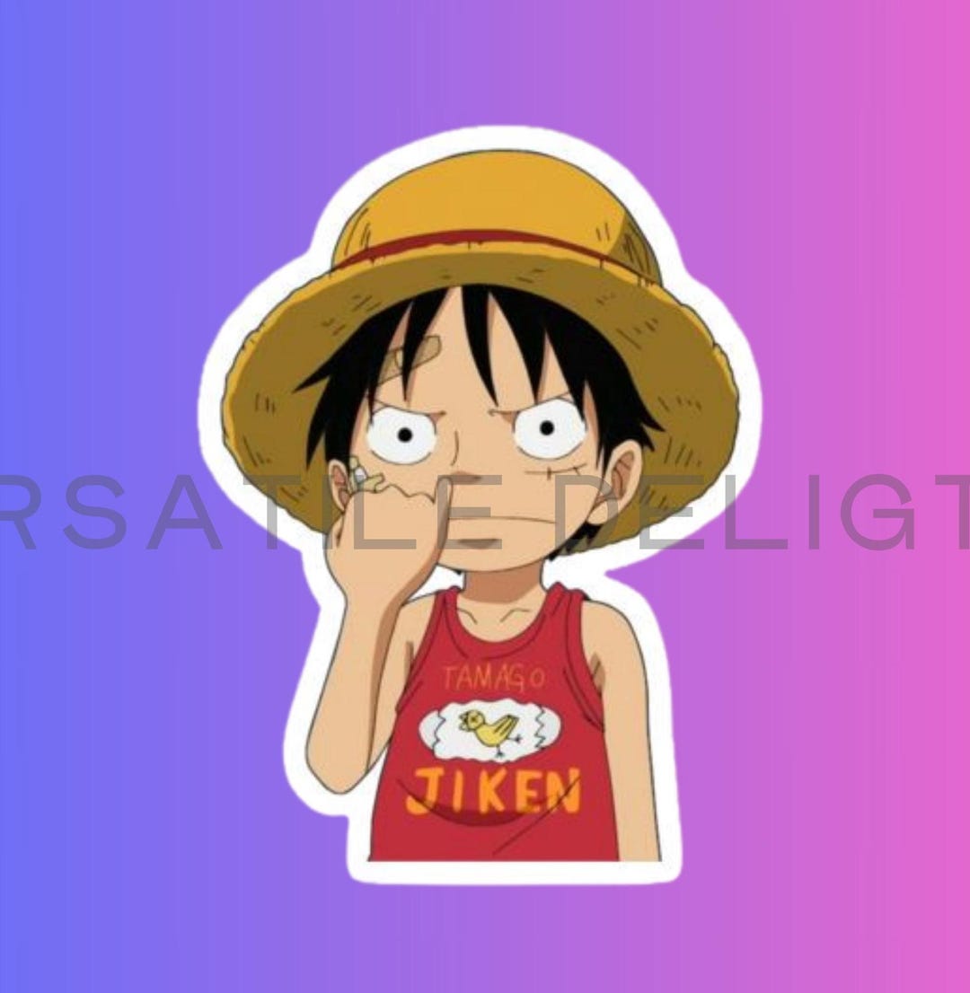 One Piece Digital Stickers Anime Sticker Pack for Scrapbooking ...