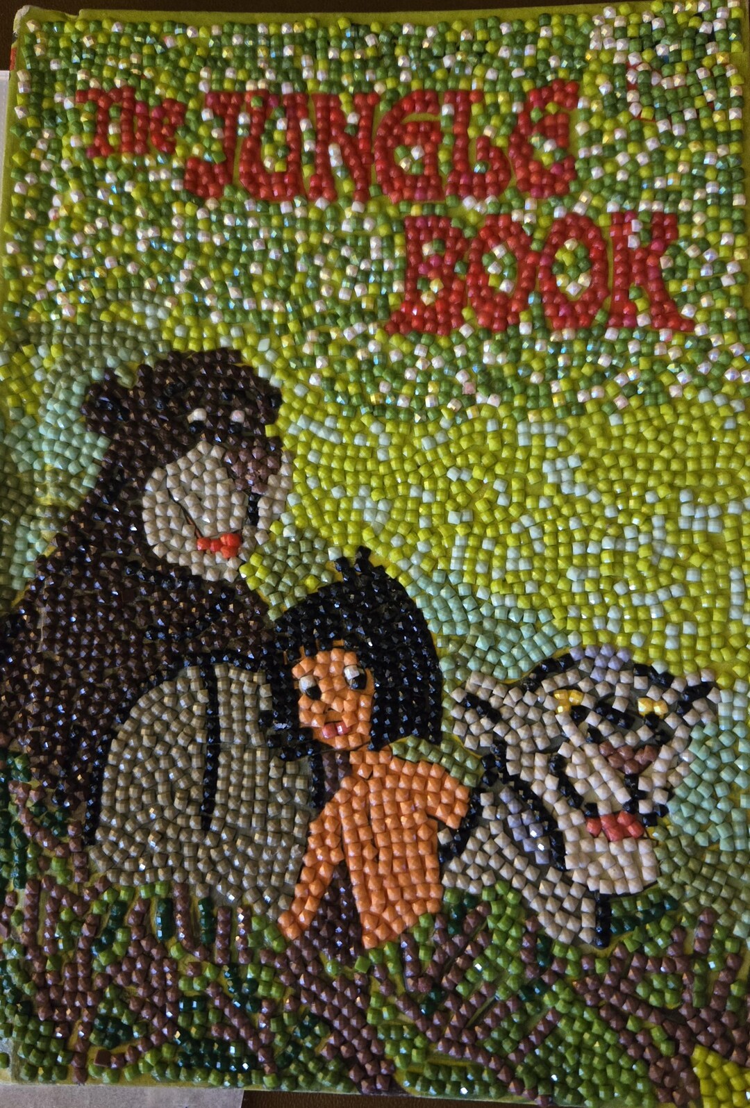 Diamond Book Cover Featuring the Jungle Book. Cover Only. One of a Kind ...
