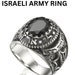 Sterling Silver IDF Icon Ring, Israel Defence Symbol, Zahal Ring for ...