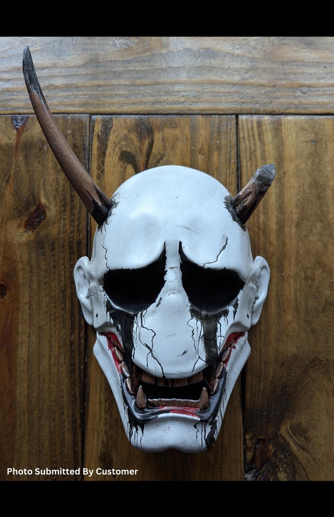 Ghost Wire Oni Mask - Etsy