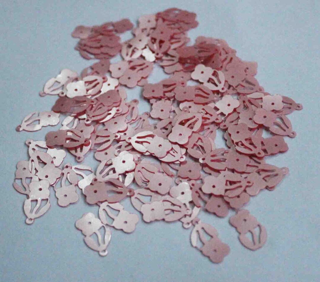 75 Matte Pink Color Flower Sequins/ Code PSF435 - Etsy