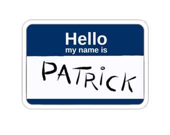 Hello My Name is Pipebomb Sticker - Etsy