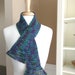 Knitting Pattern PDF Waterfall Lace Cravat, Beaded Lace Scarf Cowl, DIY ...