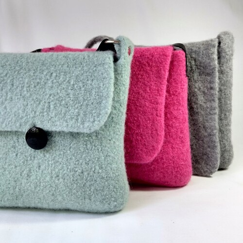 Felted Crochet Purse Pattern - Etsy