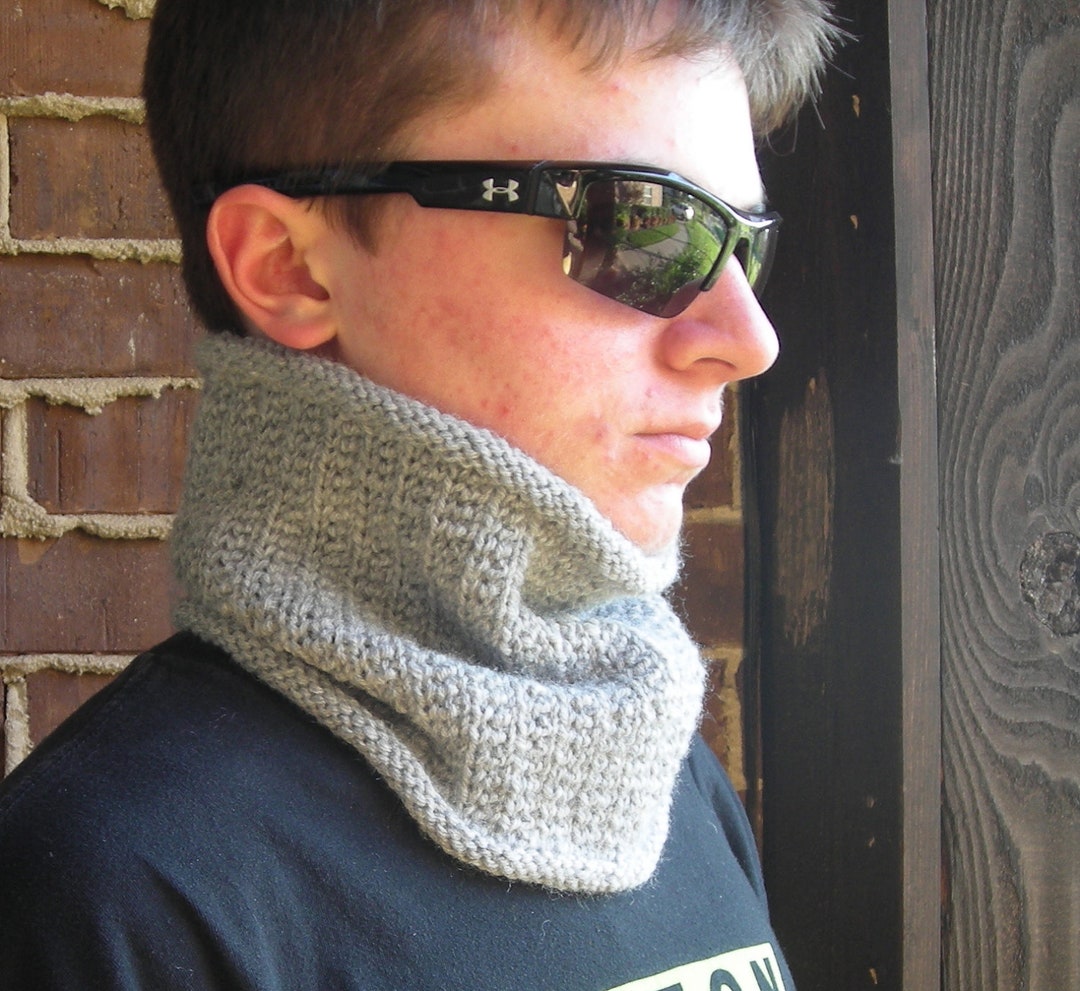 Knitting Pattern Cowl Neckwarmer: Wicked Easy Warmer (PDF Download) Men ...