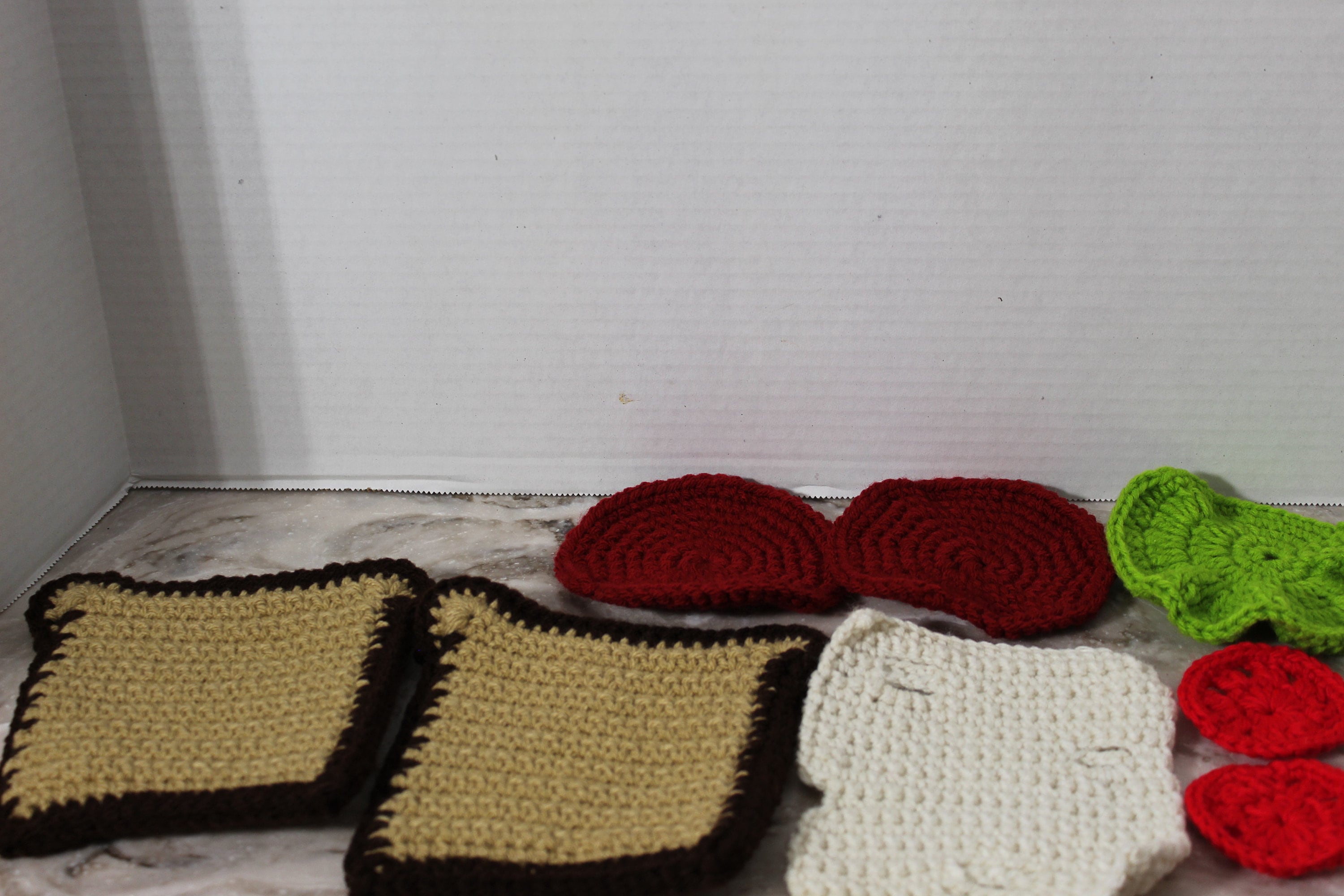 Crochet Salami Sandwich & Chips: Handmade Pretend Play Food - Etsy