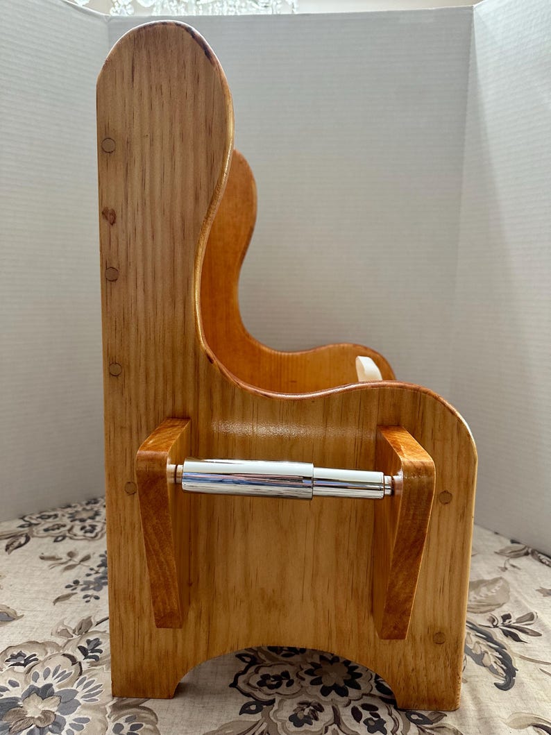 Handmade Wooden Potty Chair: Personalized Child's Potty With TP Holder ...
